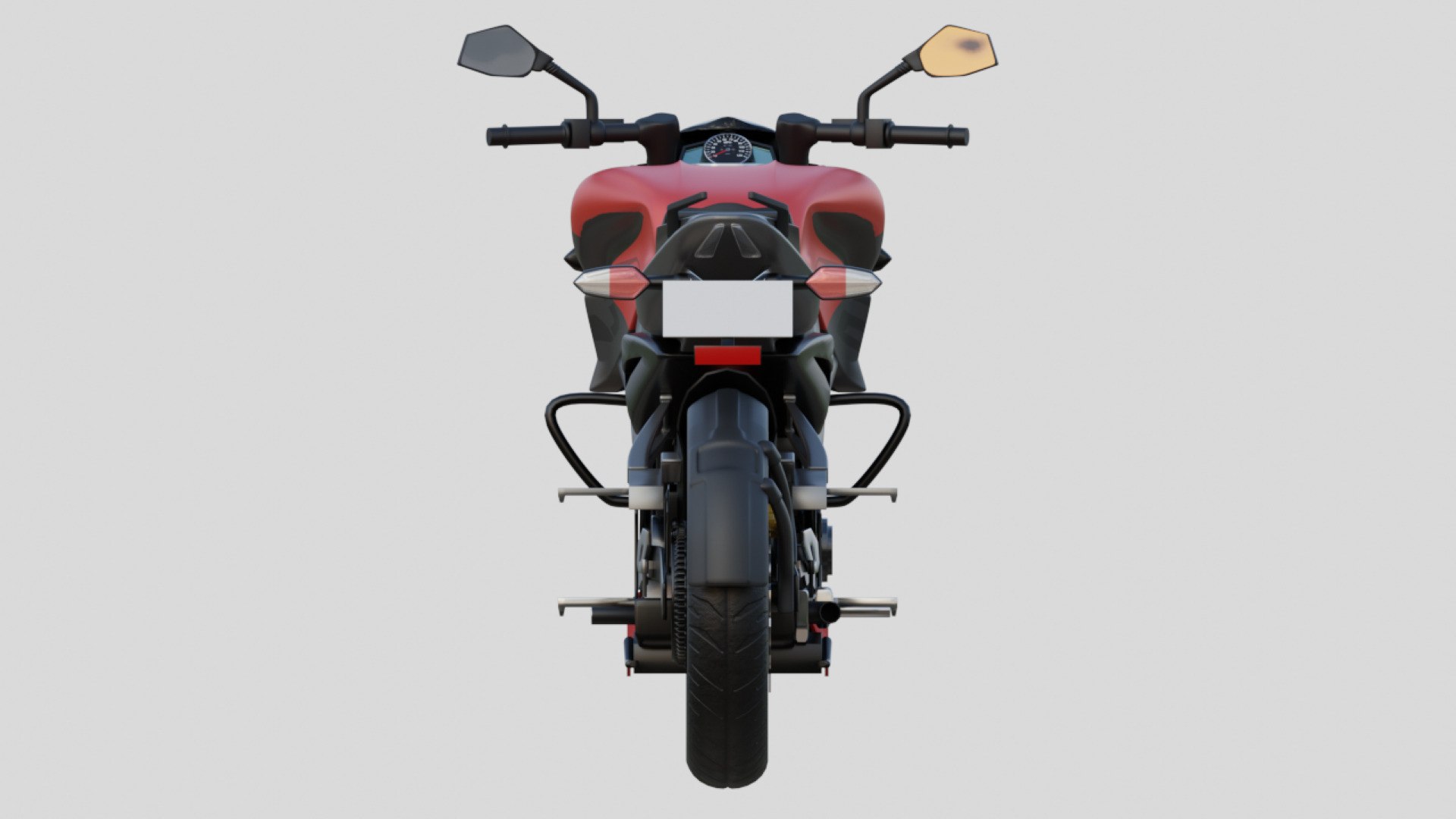 Motorbike NS200 3D Model - TurboSquid 1990842
