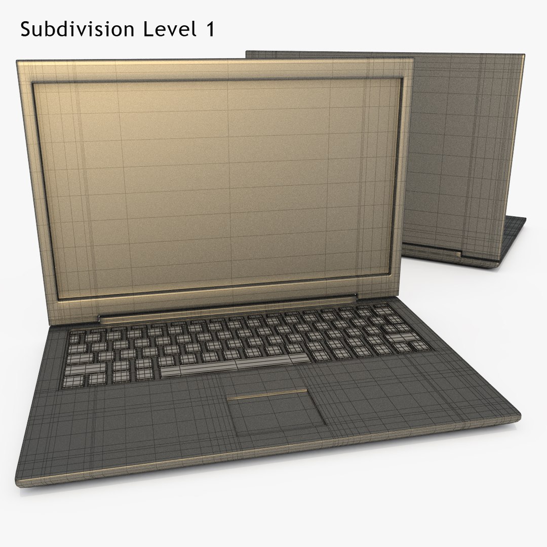 Generic Laptop 3d Max