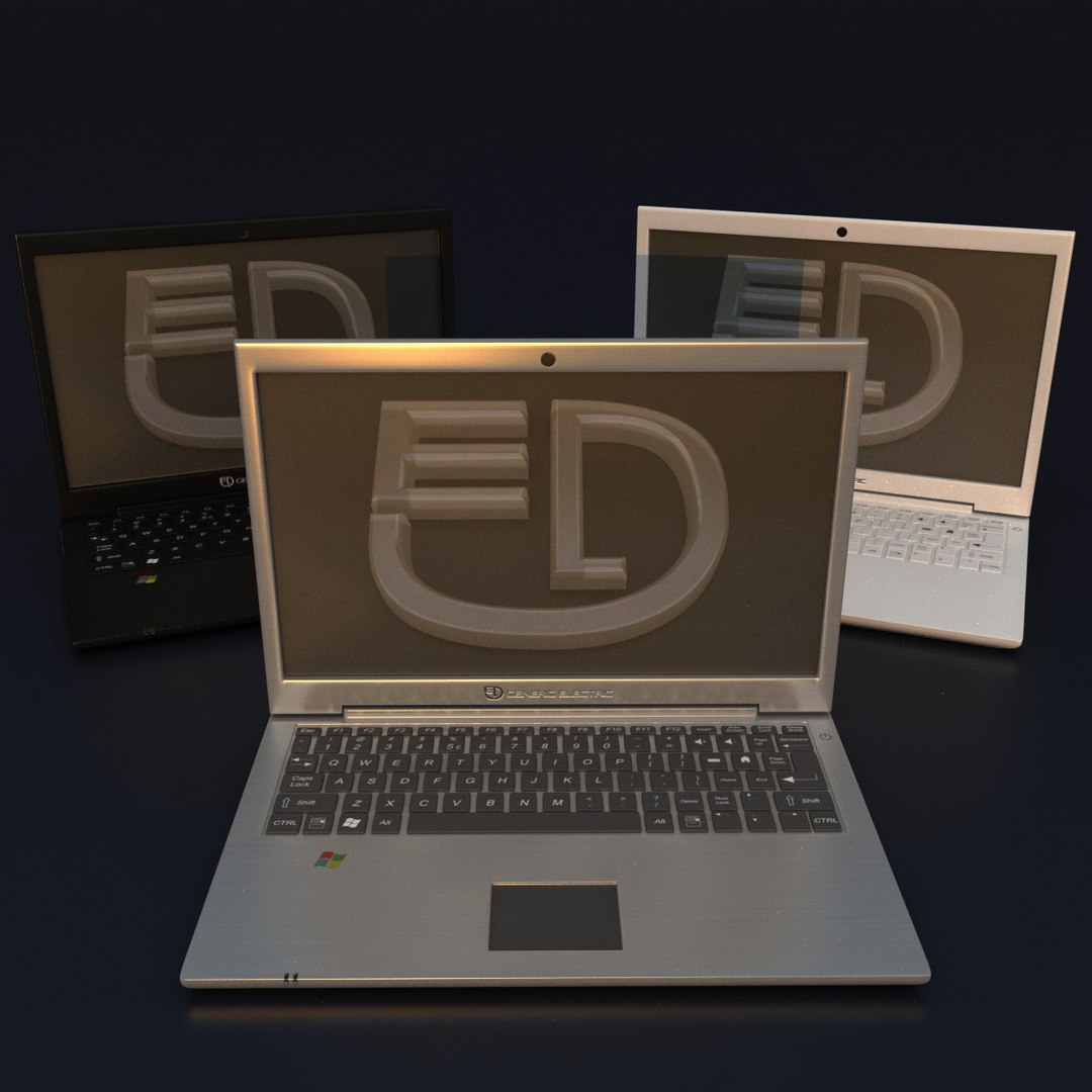 Generic Laptop 3d Max