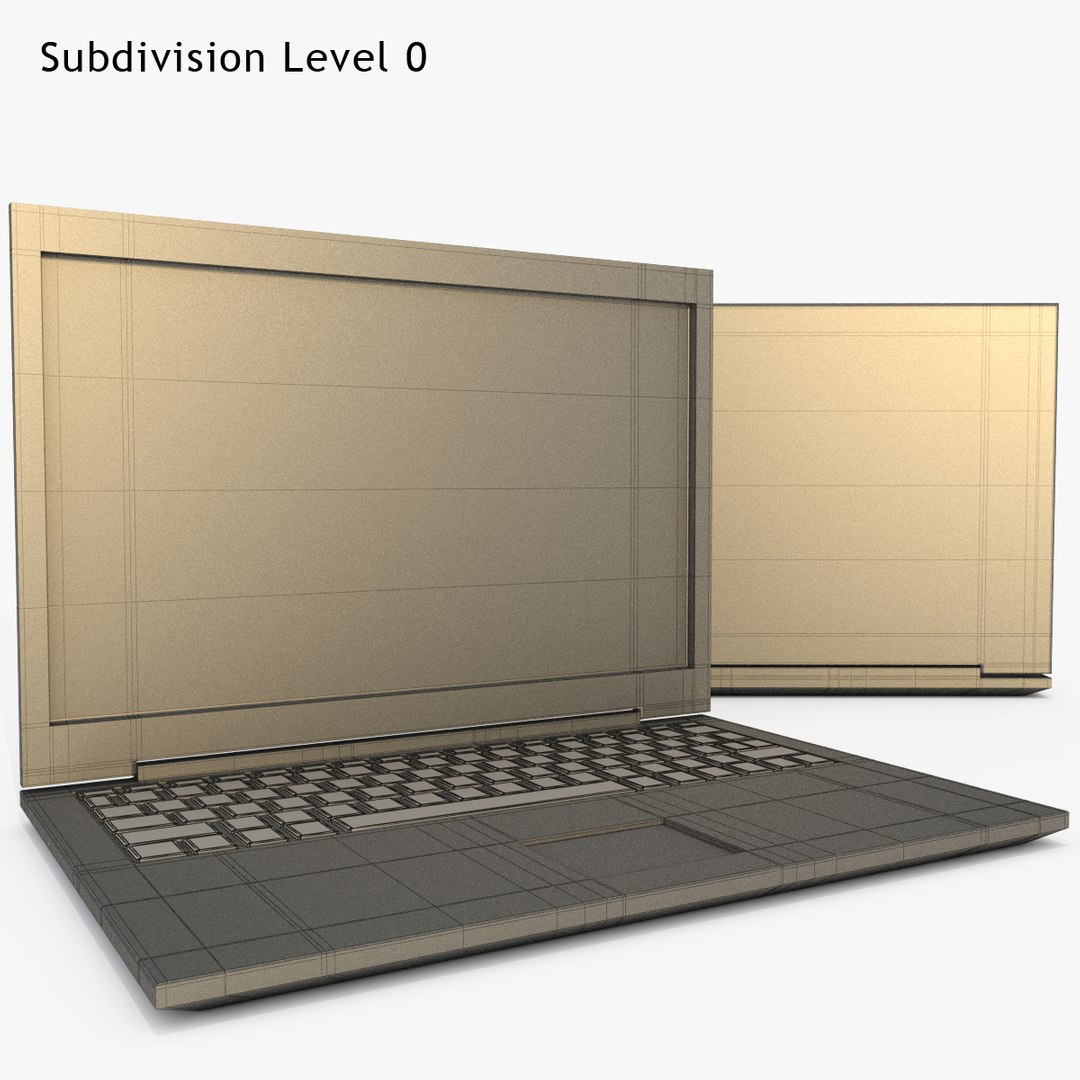 Generic Laptop 3d Max