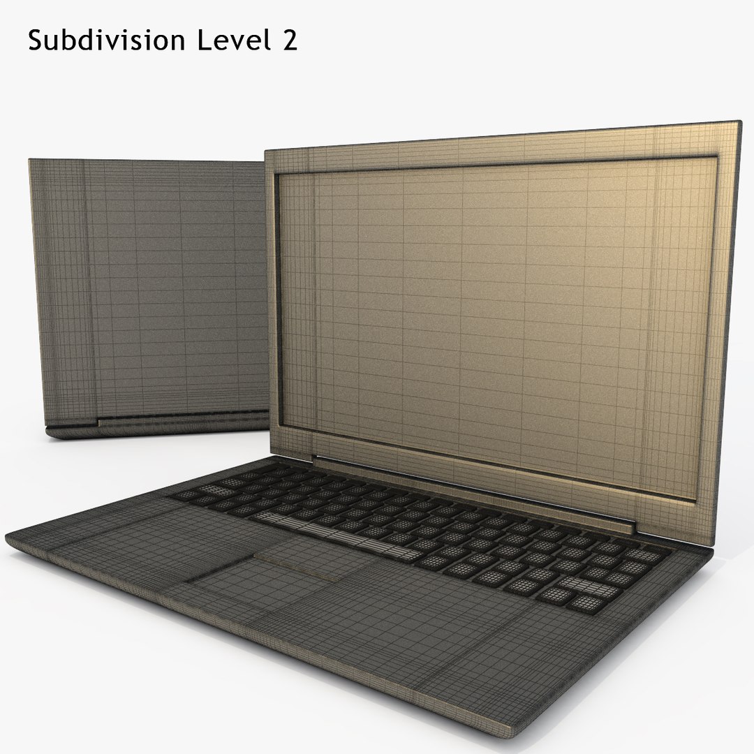 Generic Laptop 3d Max