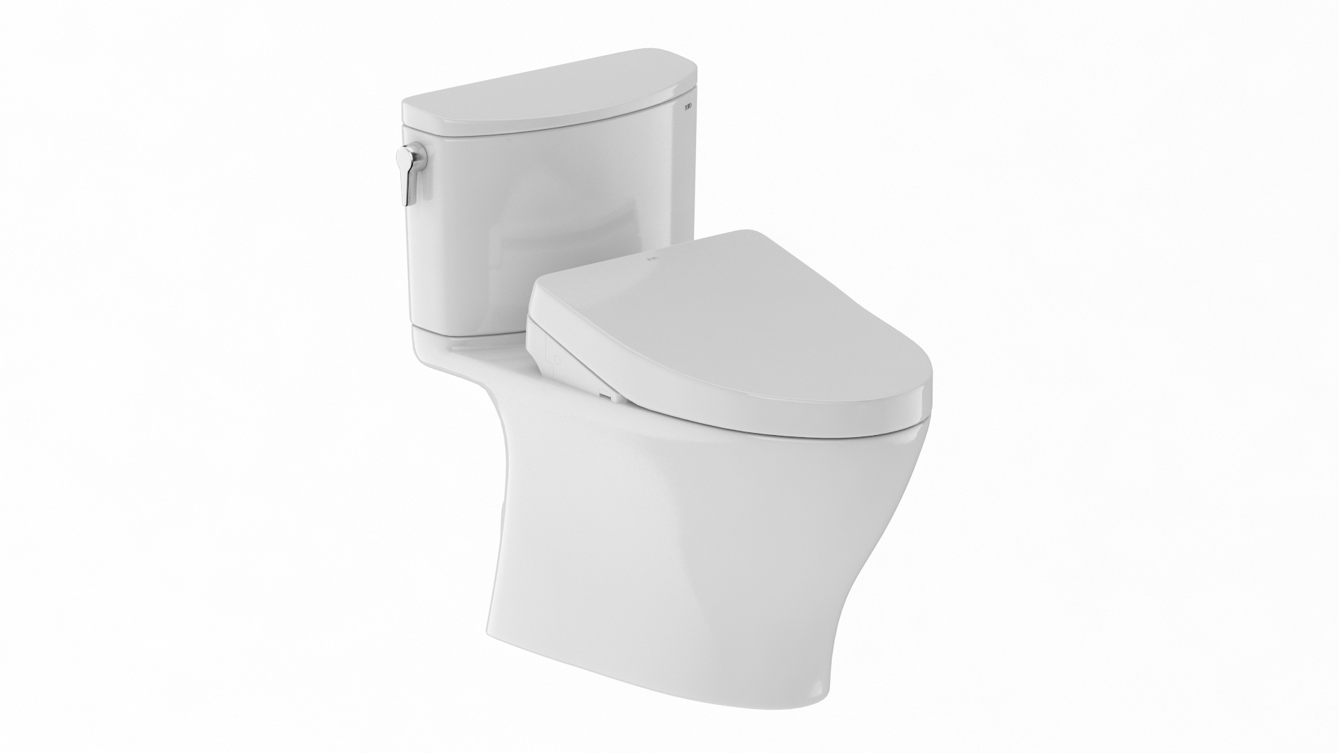 3D Toilet Piece Two-piece Model - TurboSquid 1572601