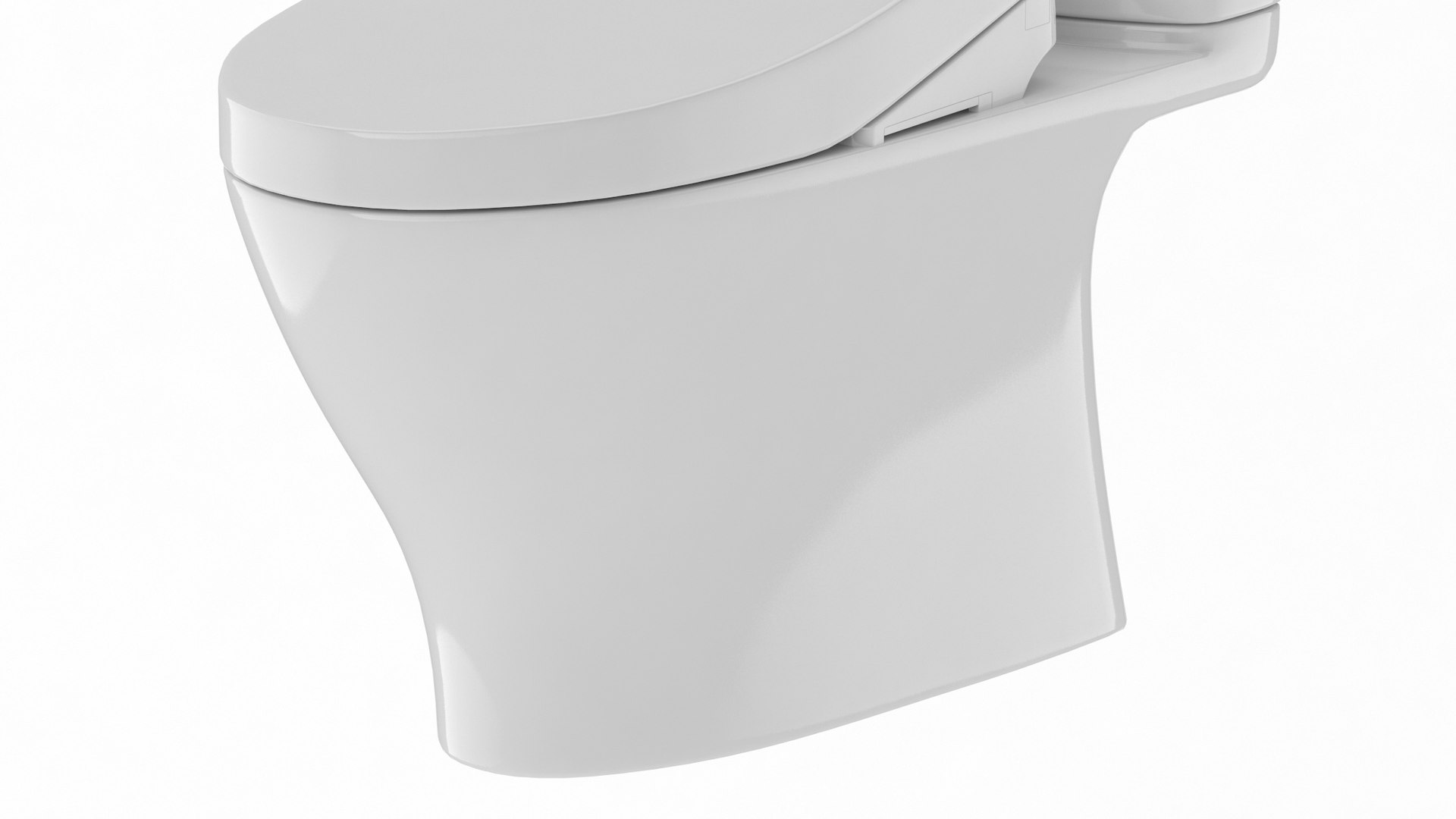 3D Toilet Piece Two-piece Model - TurboSquid 1572601