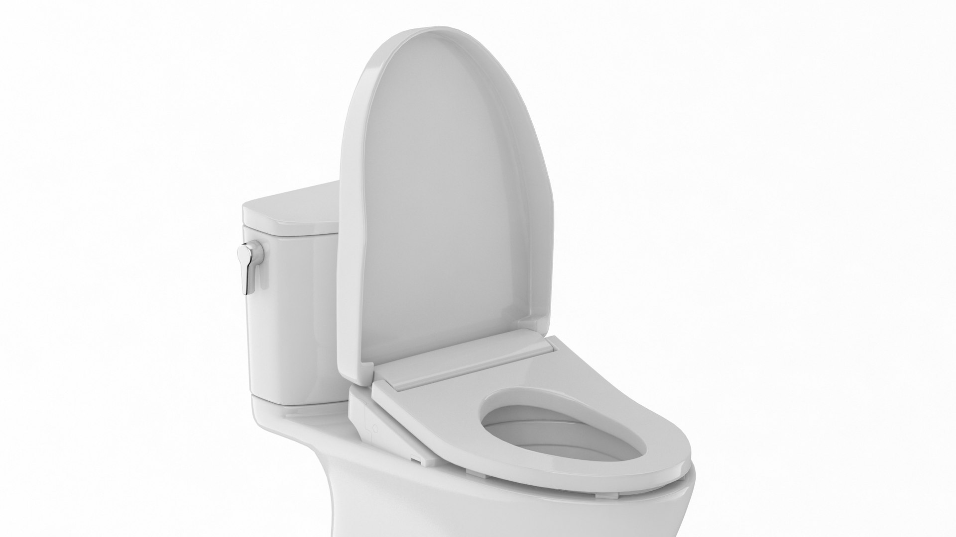 3D Toilet Piece Two-piece Model - TurboSquid 1572601