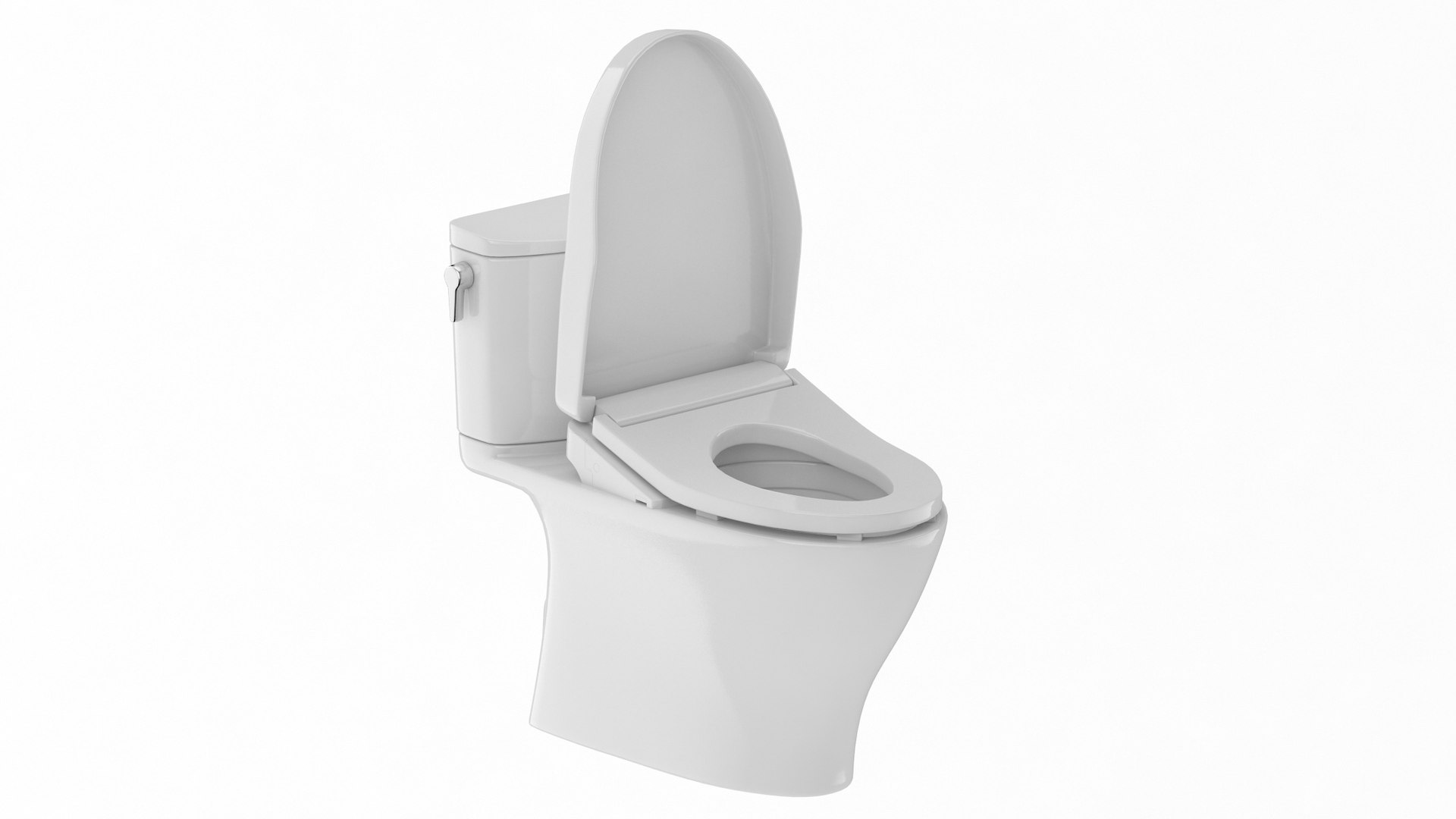 3D Toilet Piece Two-piece Model - TurboSquid 1572601