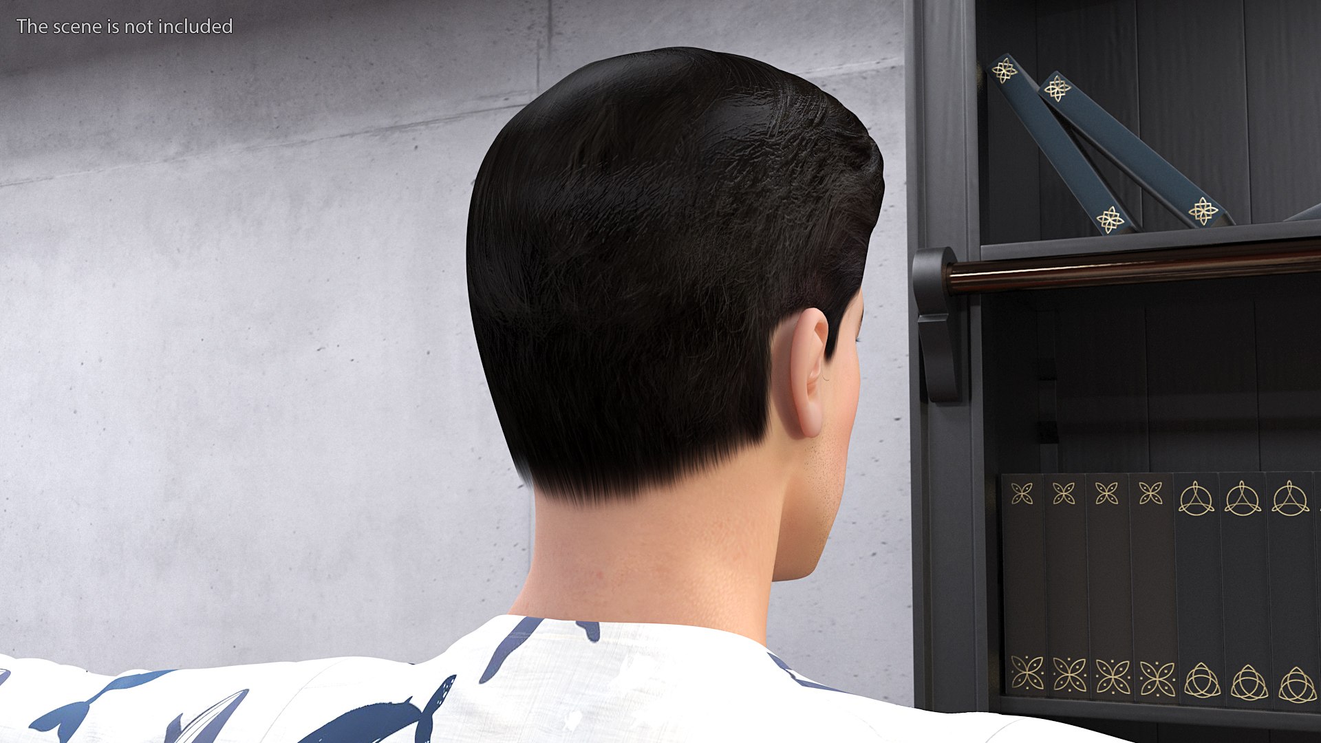 Asian Man Head 3D Model - TurboSquid 1816320