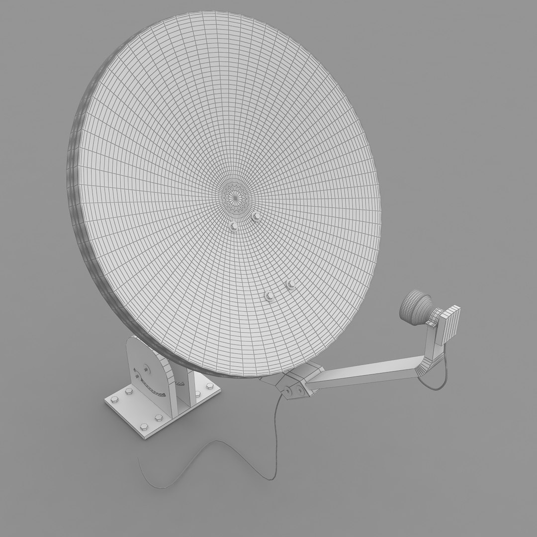 3D Satellite Dish - TurboSquid 1294507