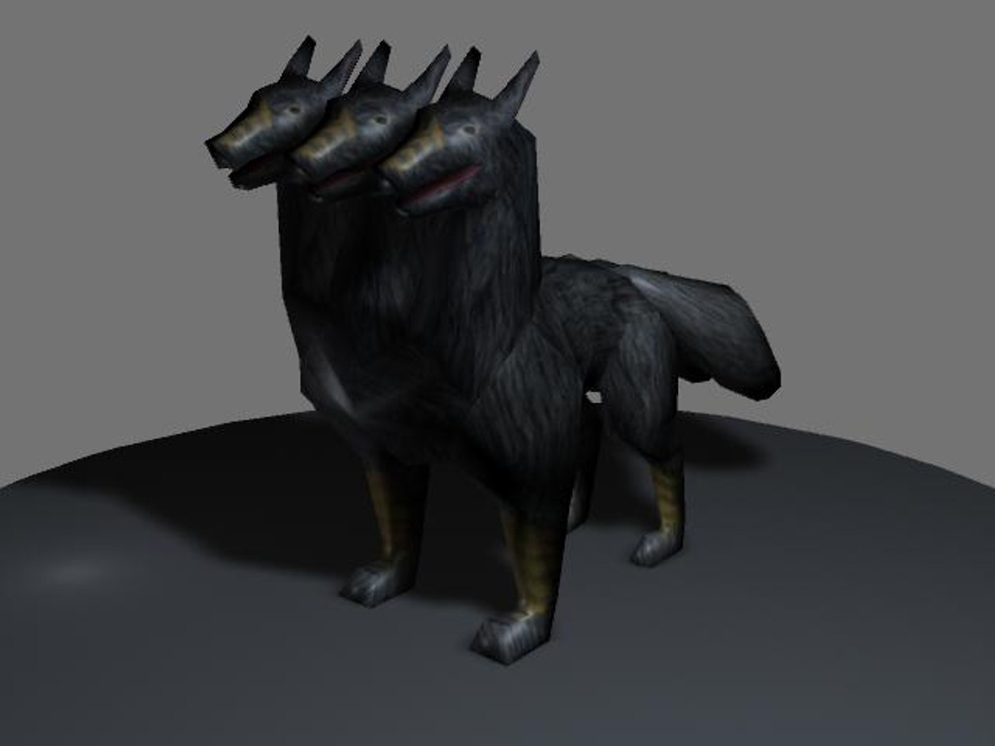 3d Mythological Cerberus