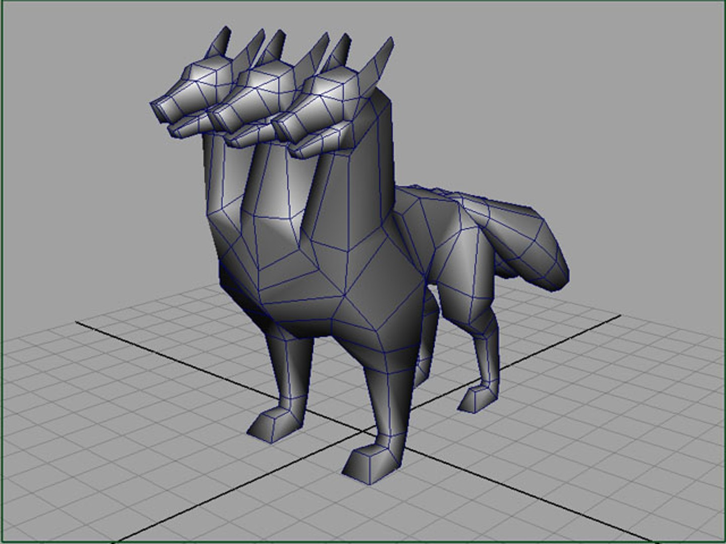 3d Mythological Cerberus