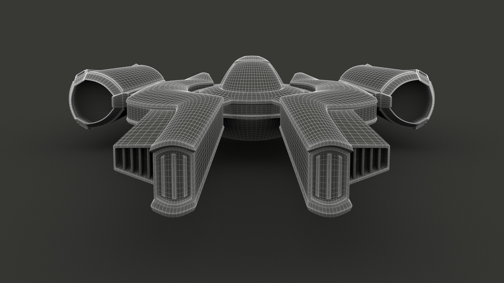 Racing Spaceship Acrux 3D Model - TurboSquid 2229454