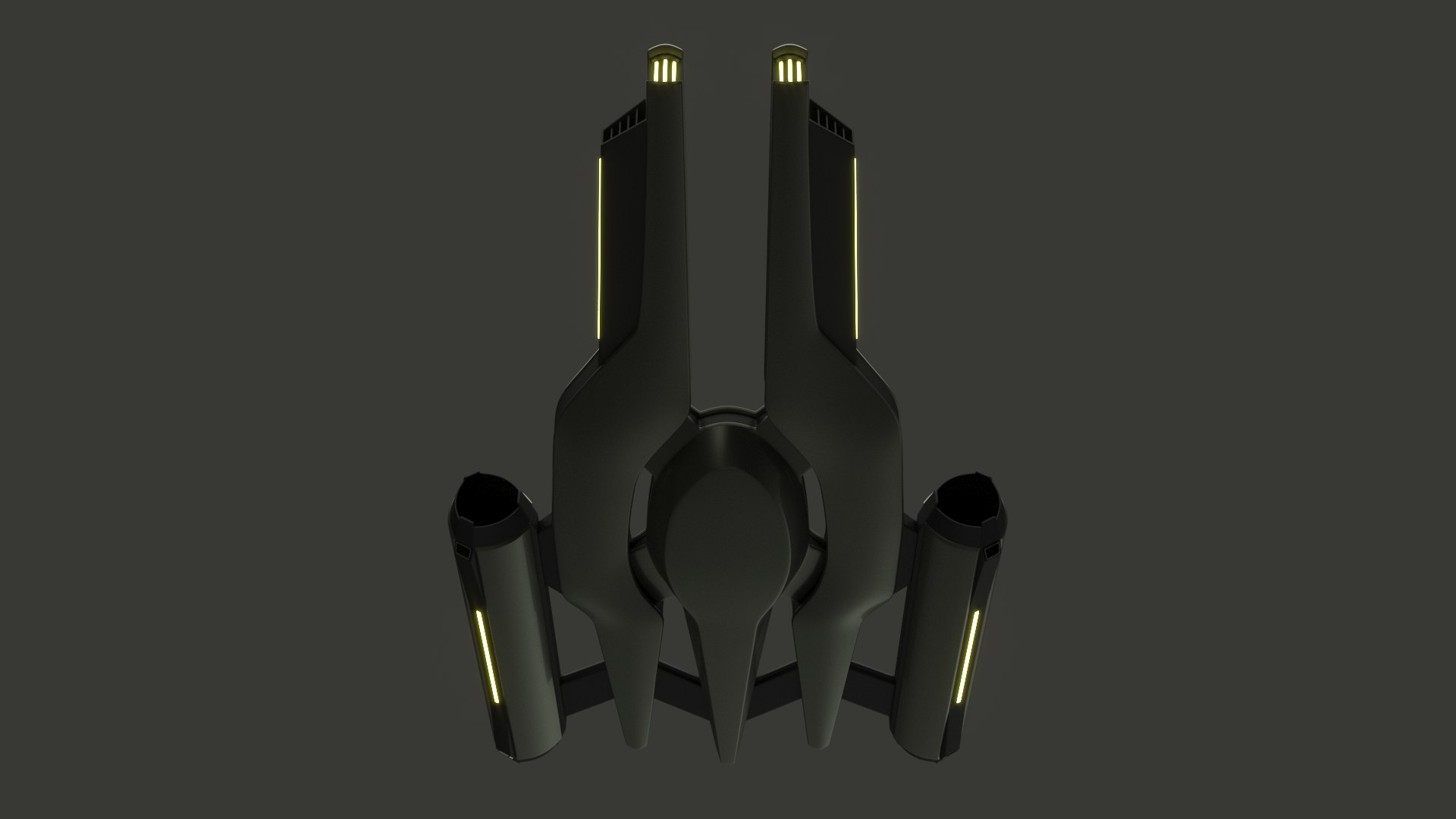 Racing Spaceship Acrux 3D Model - TurboSquid 2229454