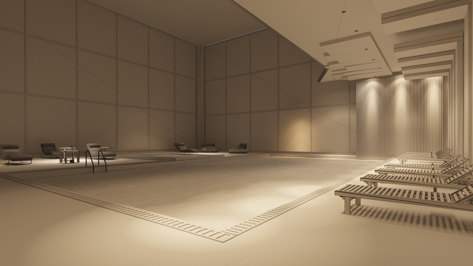 Hyper Realistic Indoor Swimming Pool 3d Model 3D Model - TurboSquid 2014778