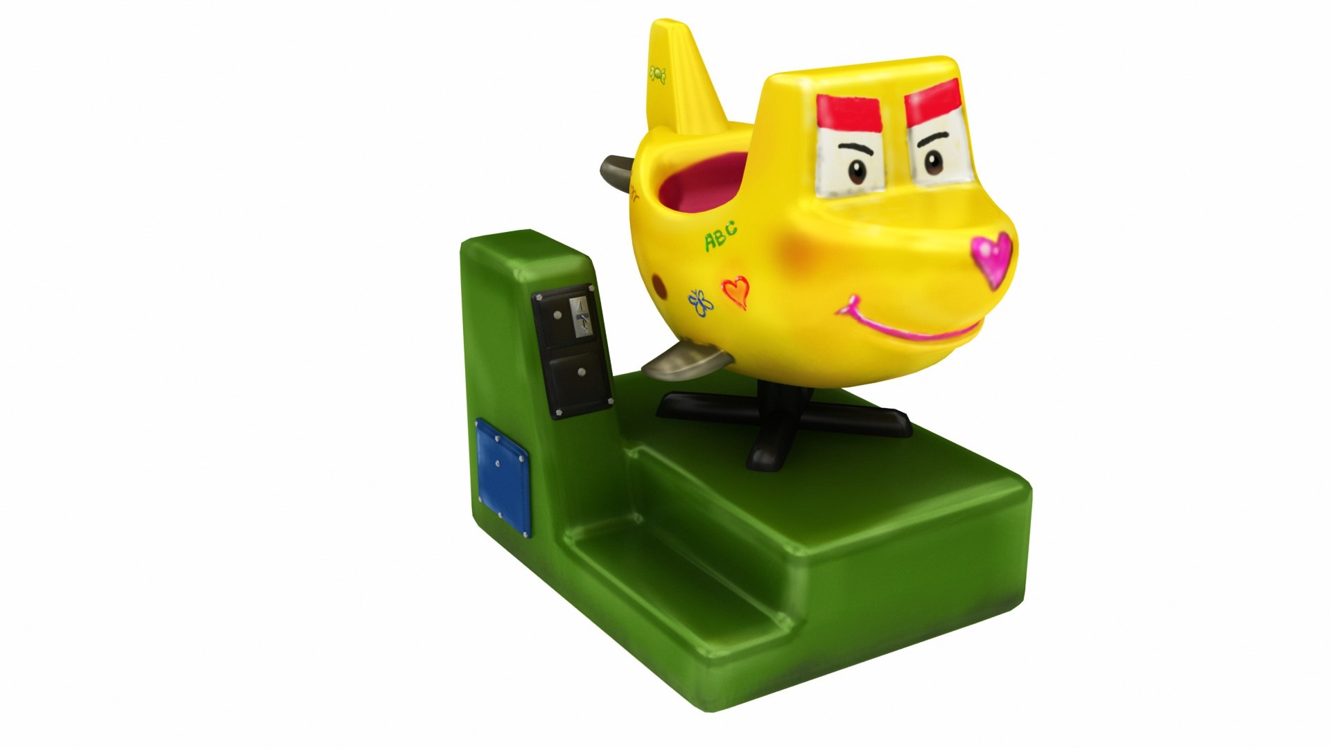 3D Model Coin Operated Ride - TurboSquid 1503278