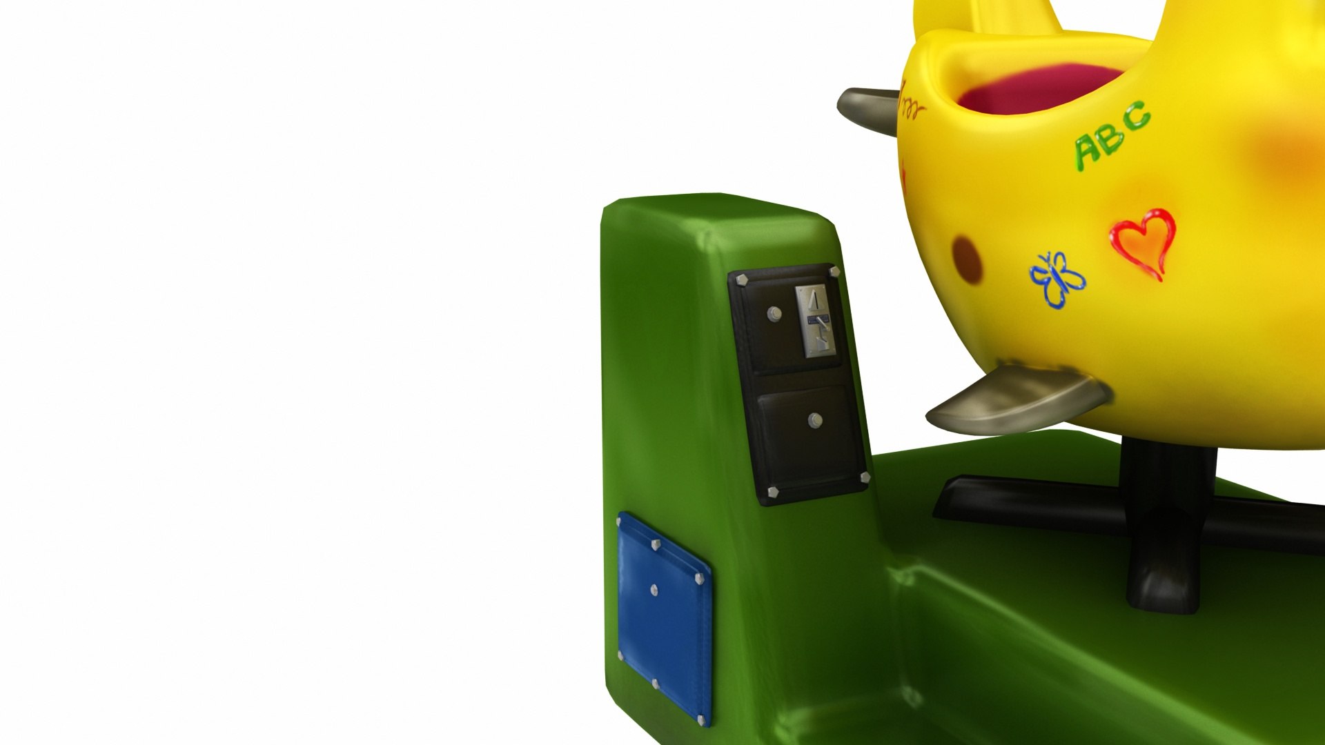 3D Model Coin Operated Ride - TurboSquid 1503278