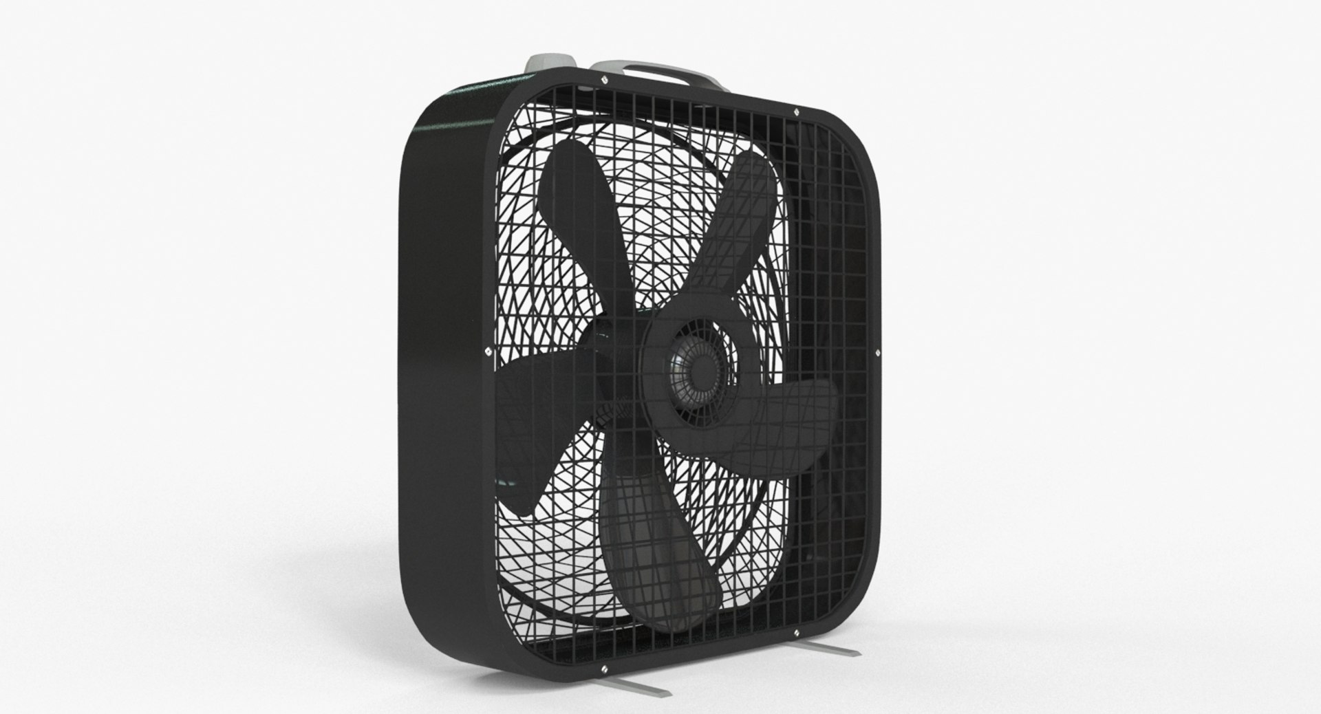 3D Box Fan - TurboSquid 1422101