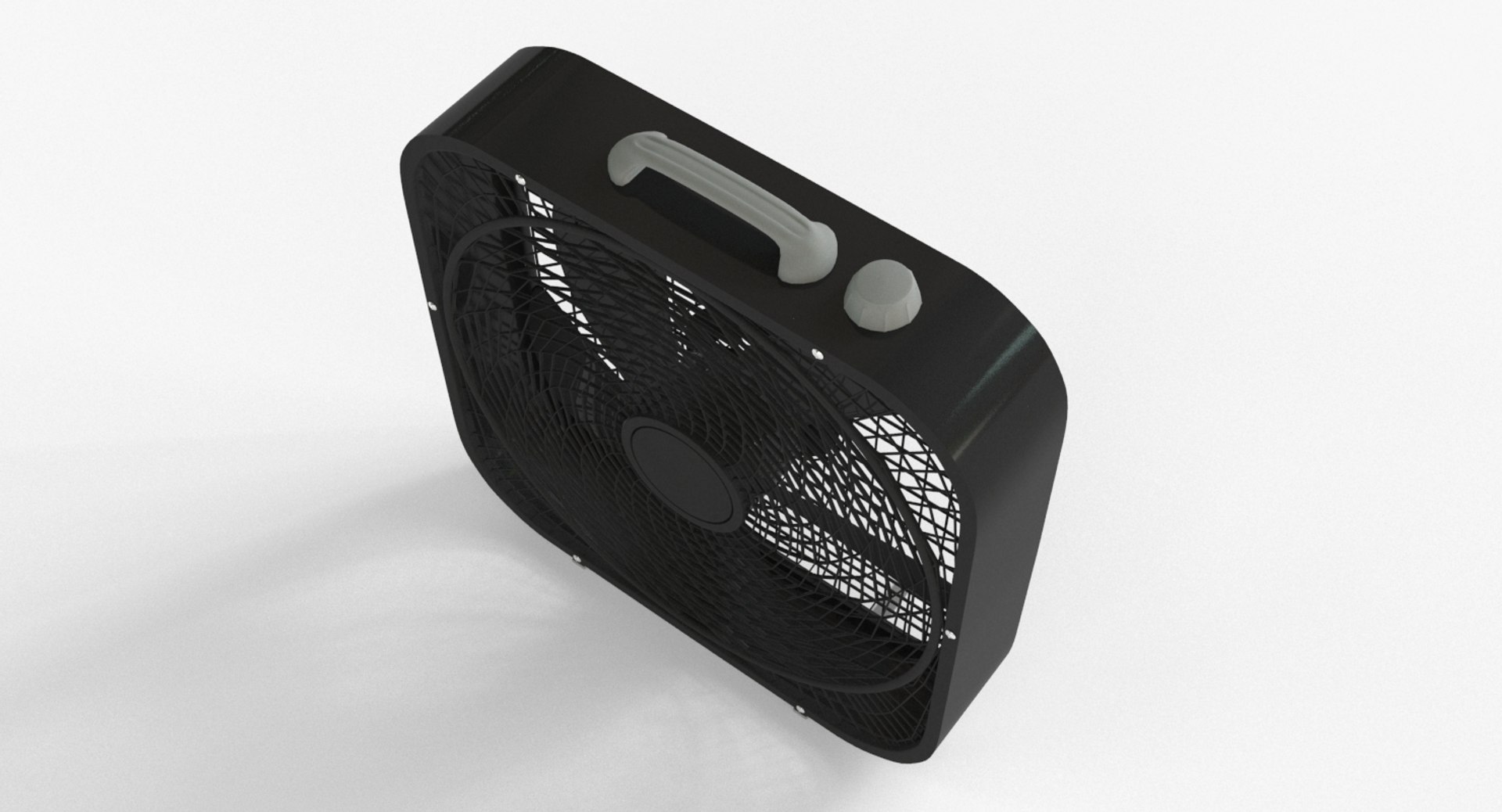 3D Box Fan - TurboSquid 1422101