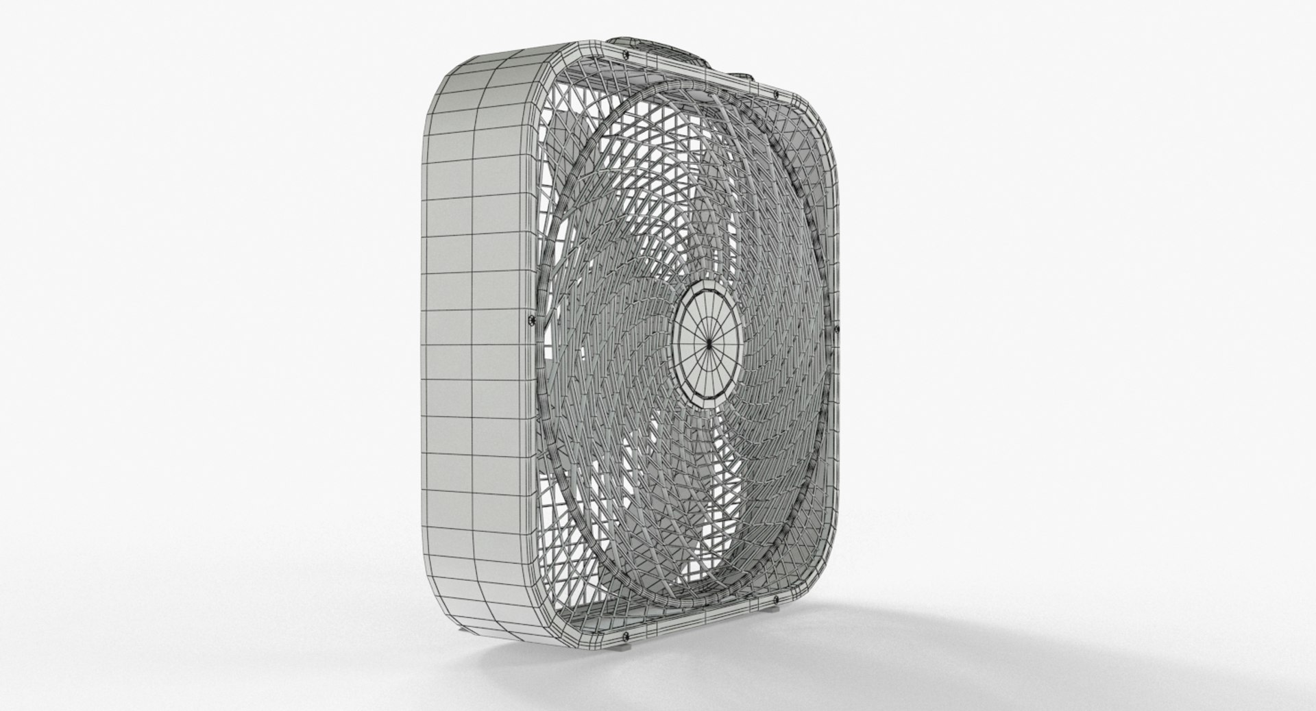 3D Box Fan - TurboSquid 1422101