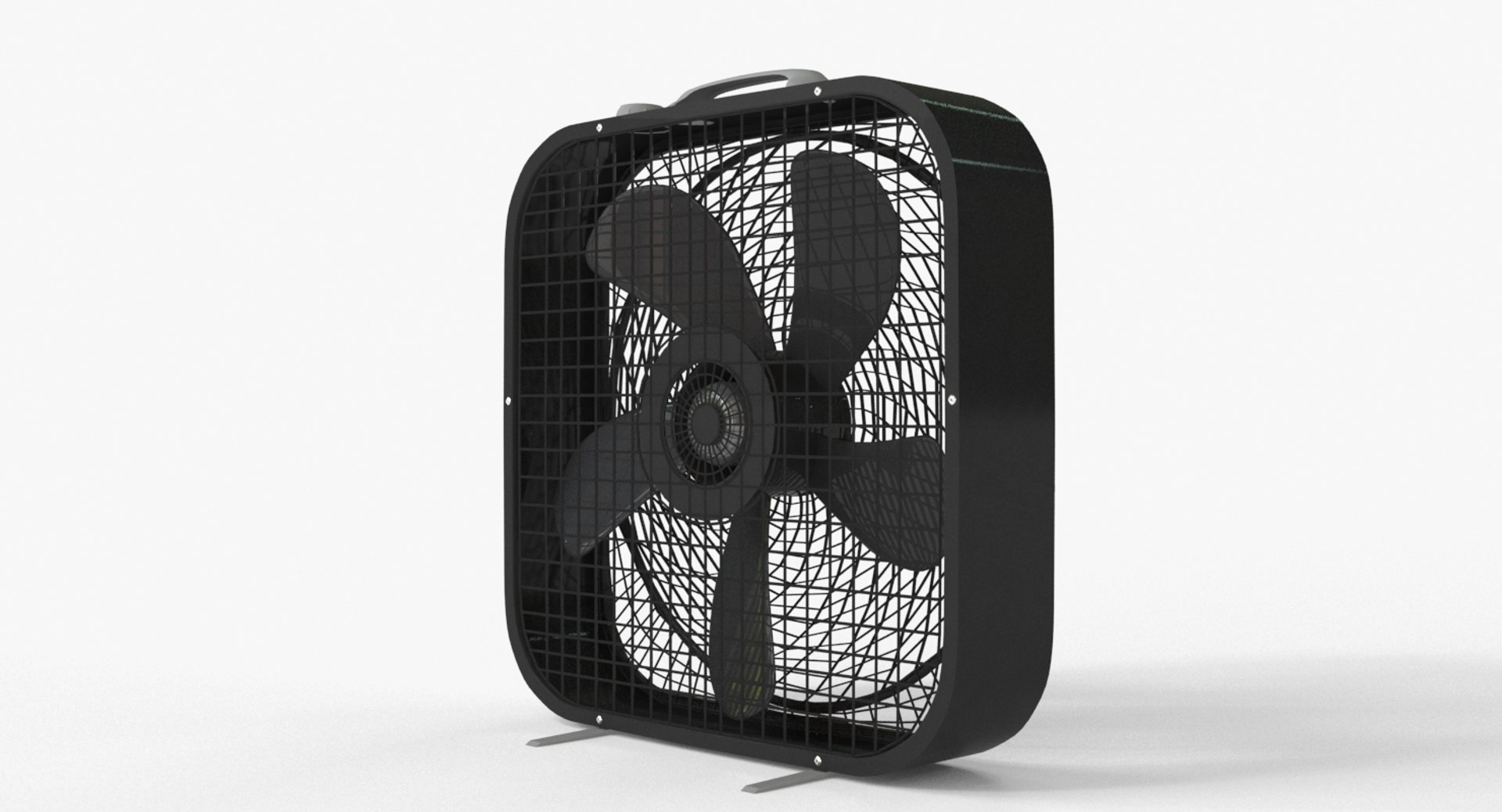 3D Box Fan - TurboSquid 1422101