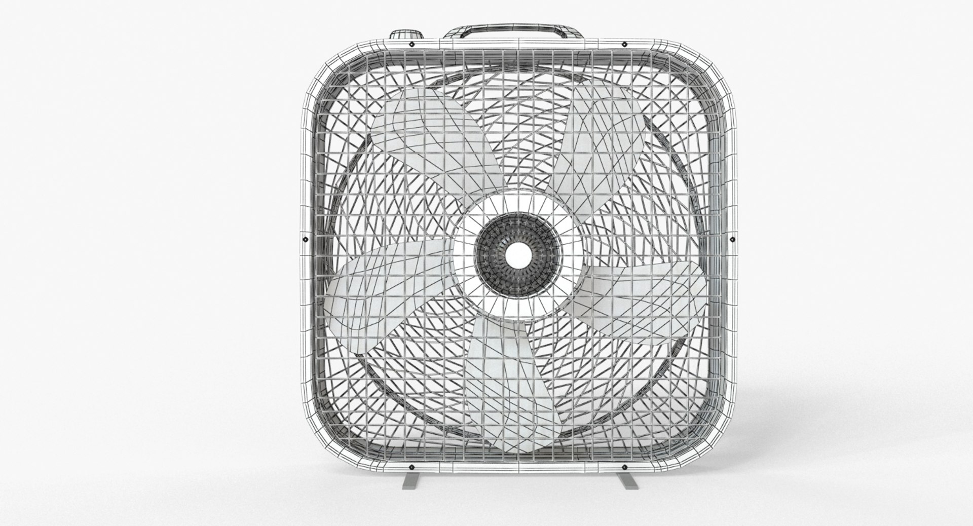 3D Box Fan - TurboSquid 1422101