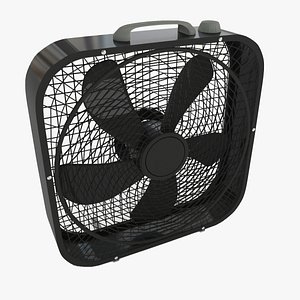 3D Box Fan Models - Browse & Download Formats - TurboSquid