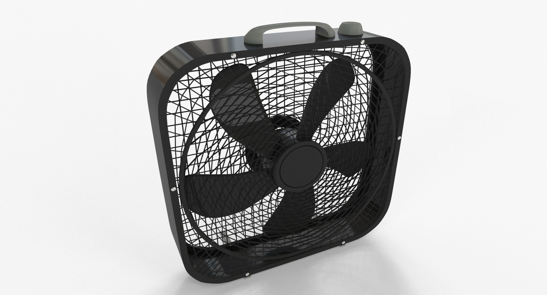 3D box fan - TurboSquid 1422101