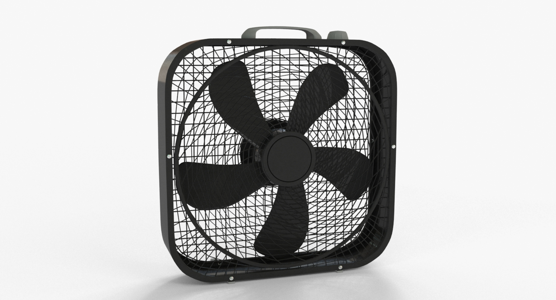 3D Box Fan - TurboSquid 1422101