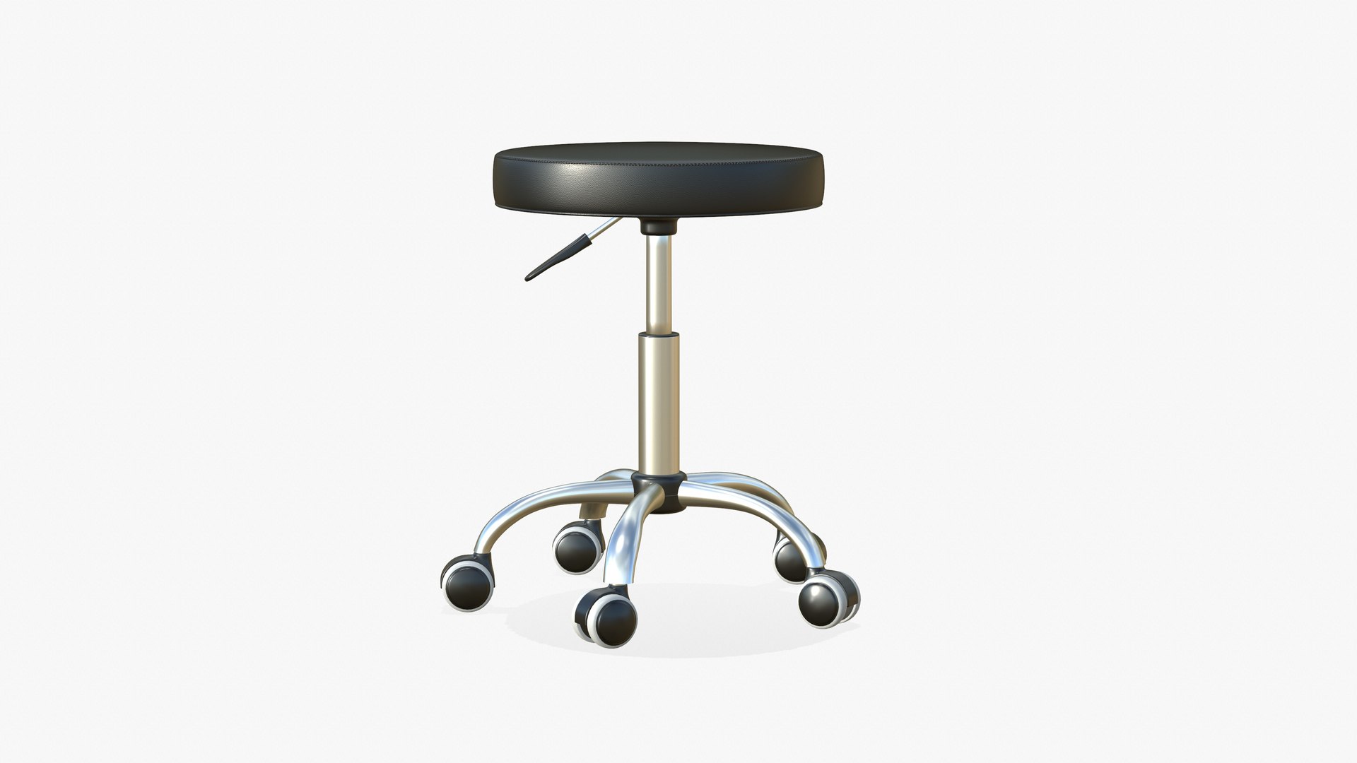 3D Doctor Stool Chair Model - TurboSquid 1856469
