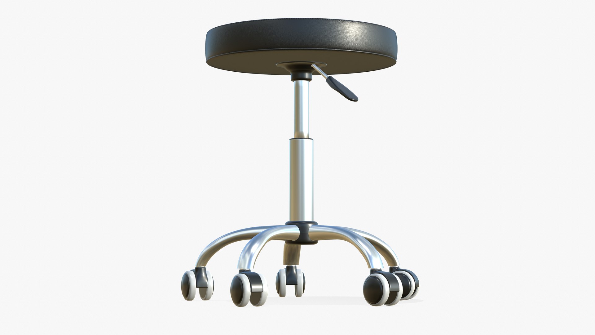 3D Doctor Stool Chair Model - TurboSquid 1856469