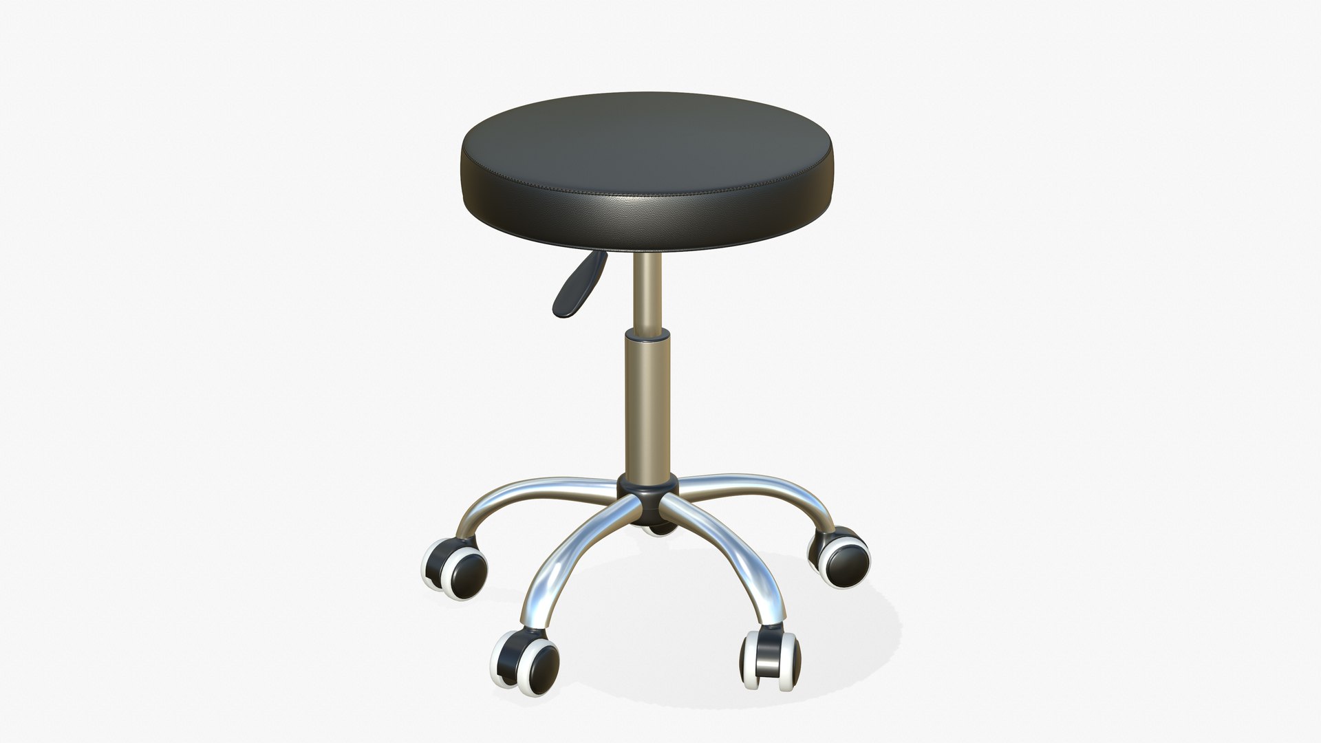 3D Doctor Stool Chair Model - TurboSquid 1856469