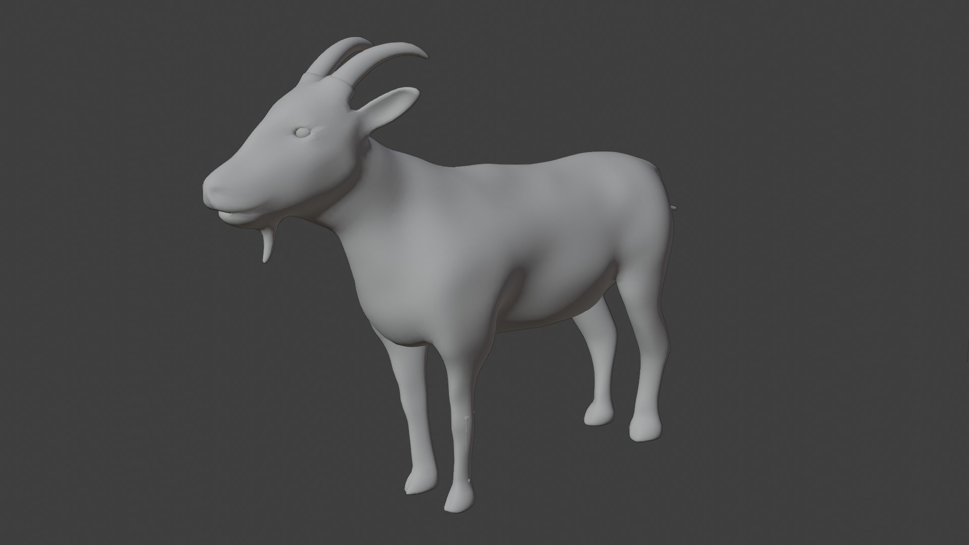 3D Model Fully Rigged Goat - TurboSquid 1697428