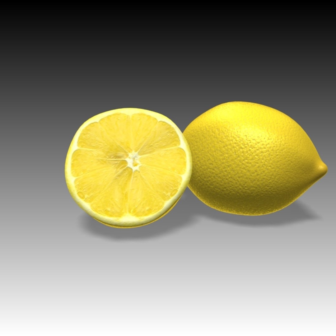 Lemon 3d Model