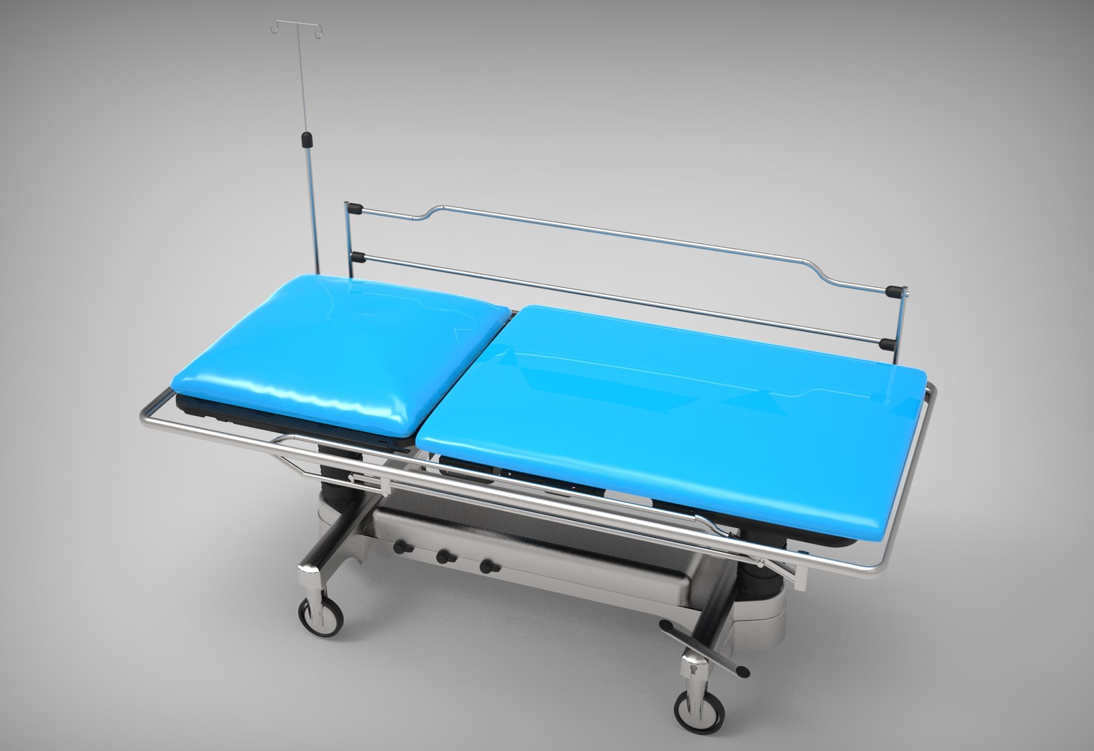 3D Stretcher Bed - TurboSquid 1861978