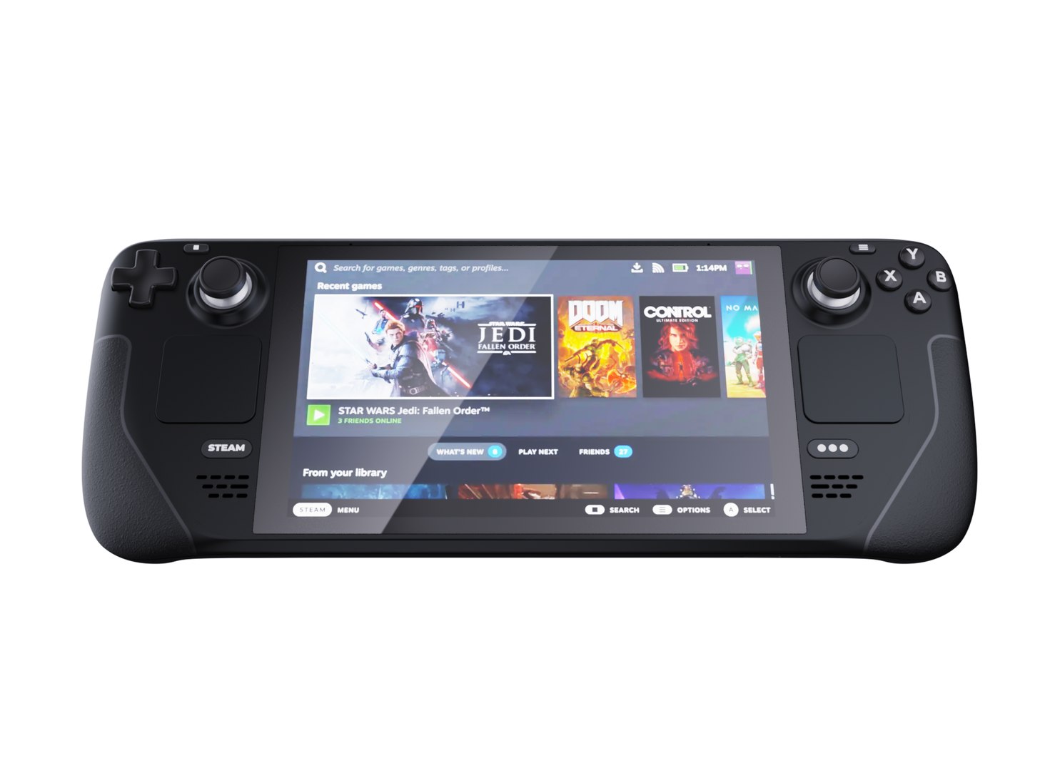 Steam Deck Valve Console 3D Model - TurboSquid 2112611