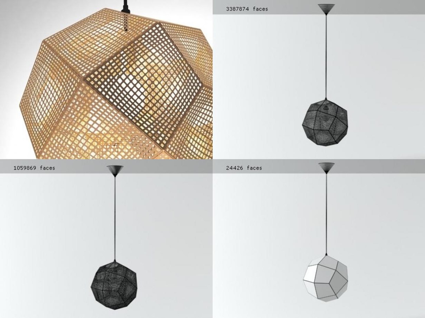 Etch Shade 3D Model - TurboSquid 1176513