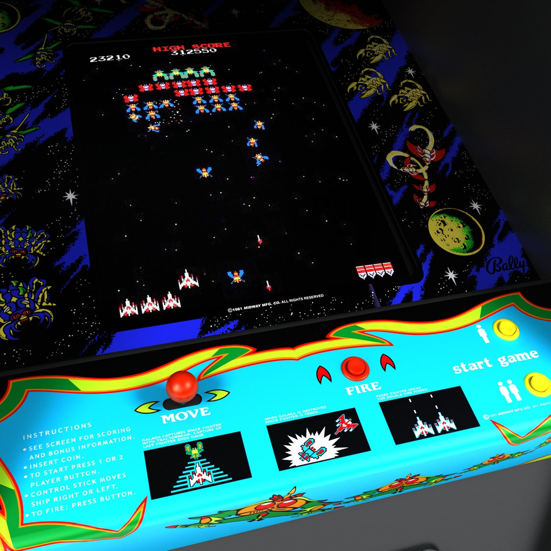 3d galaga arcade