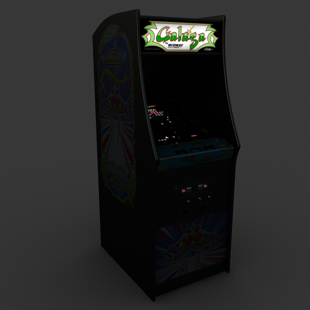 3d galaga arcade
