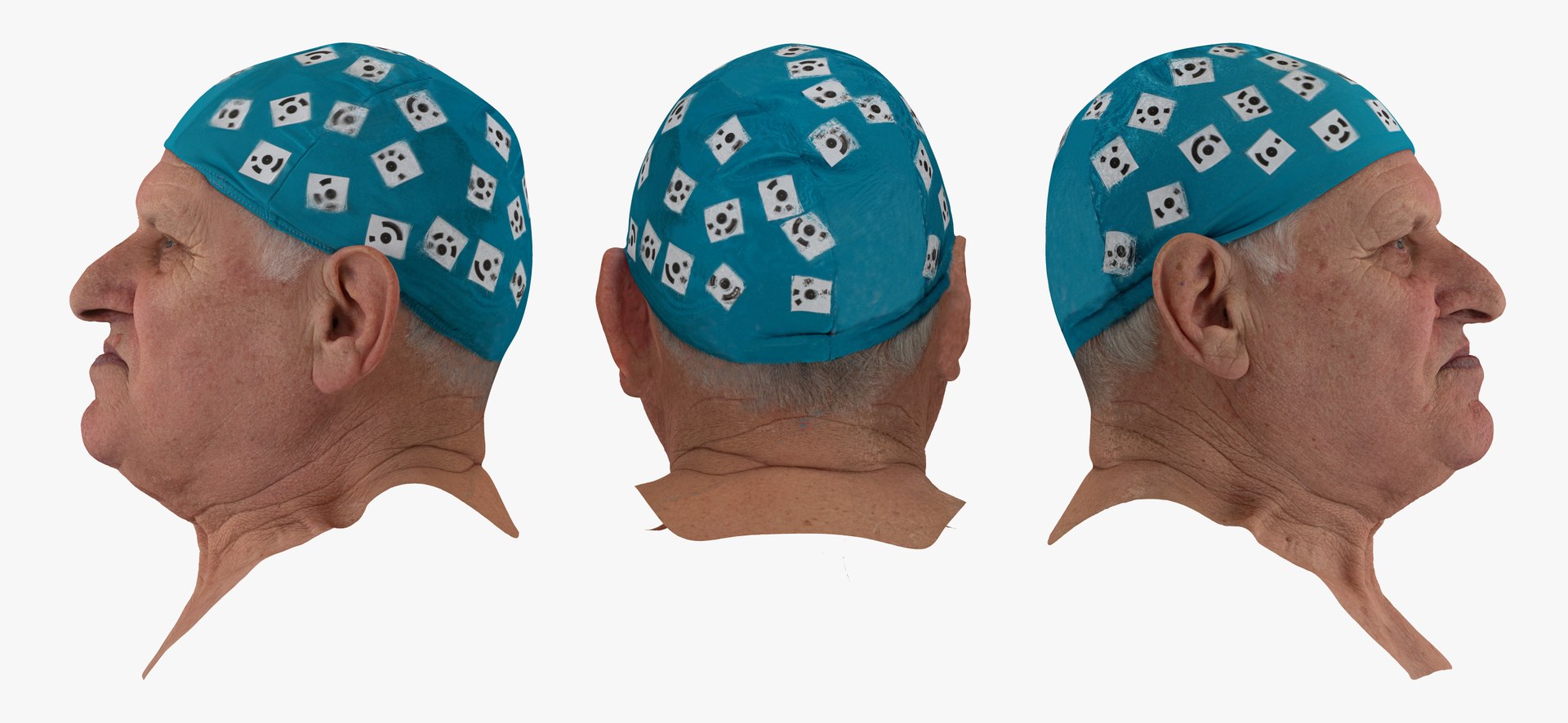 Homer Human Head Jaw Thrust AU29 RAW Scan 3D model - TurboSquid 1735411