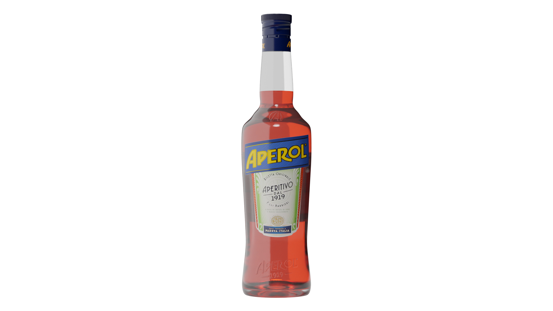 3D Aperol Bottle PBR 4K - TurboSquid 1960578
