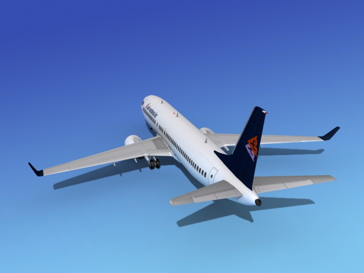 3d Boeing 737-800 737