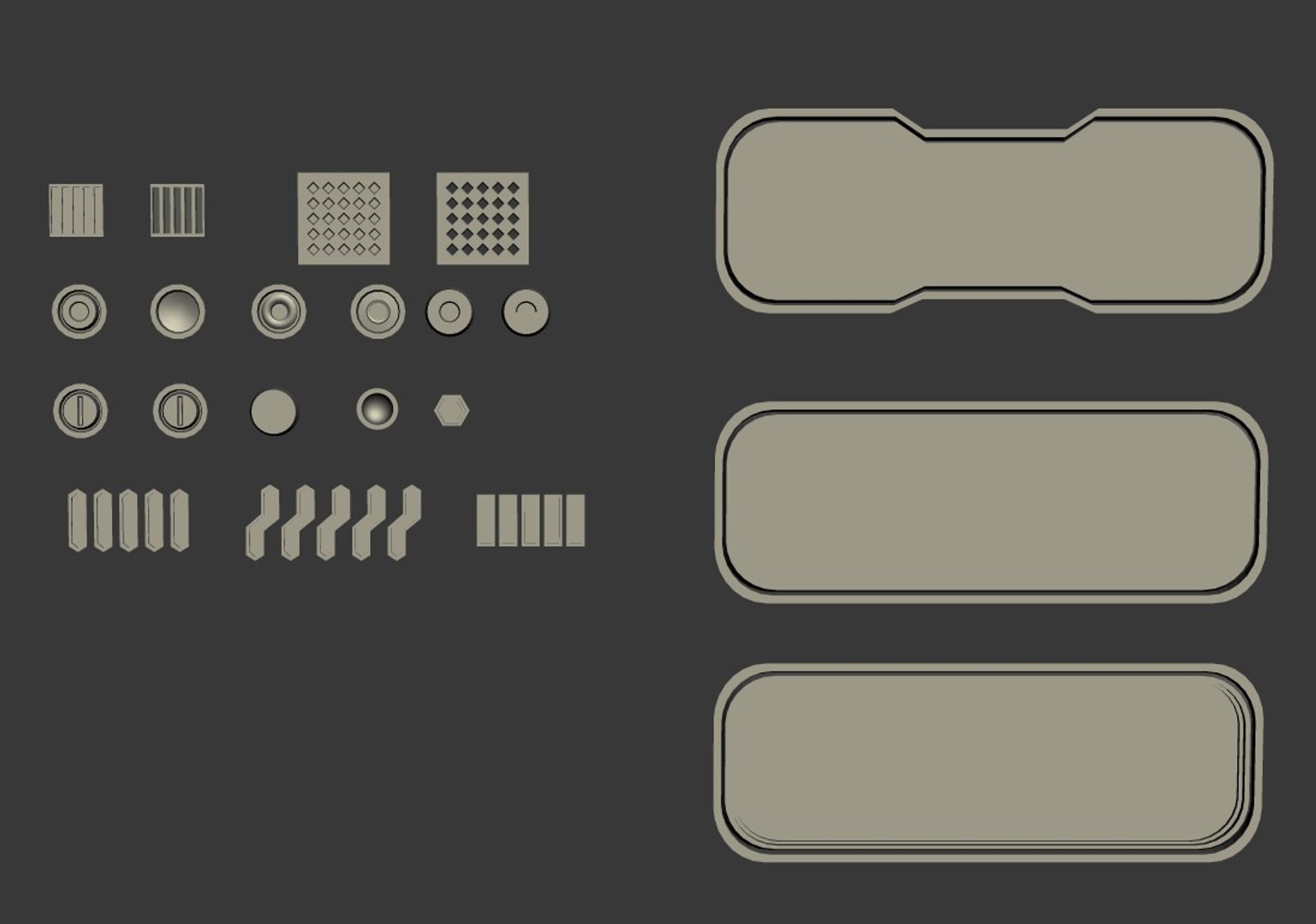 Res Floaters 3d Model