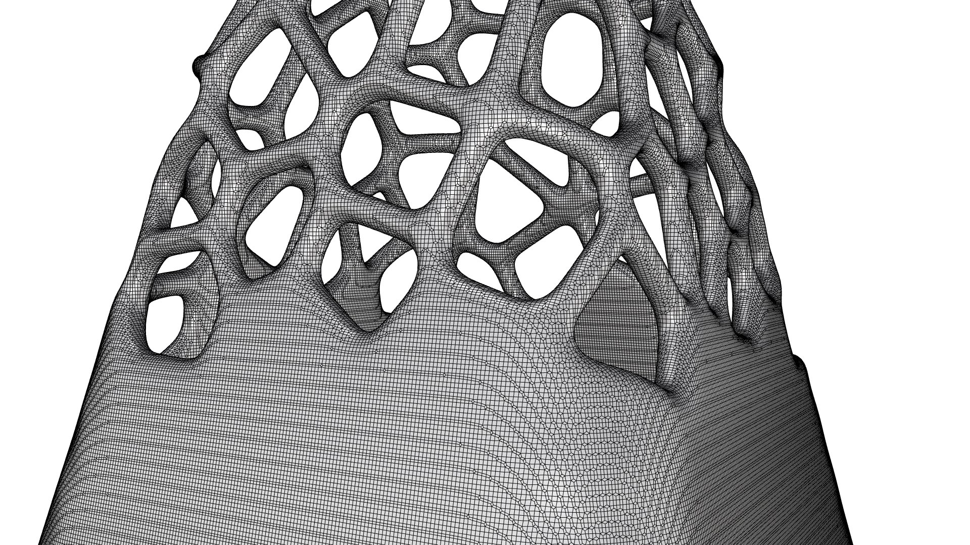 Voronoi Vase Parametric Skeleton 3D Model - TurboSquid 2152393