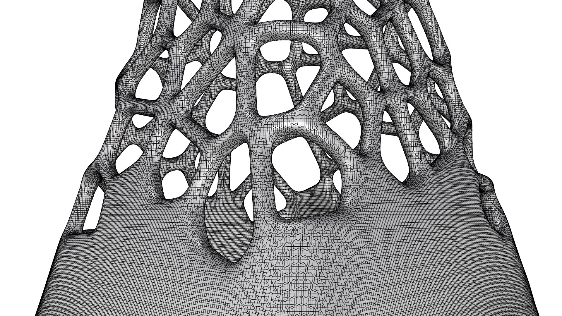 Voronoi Vase Parametric Skeleton 3D Model - TurboSquid 2152393
