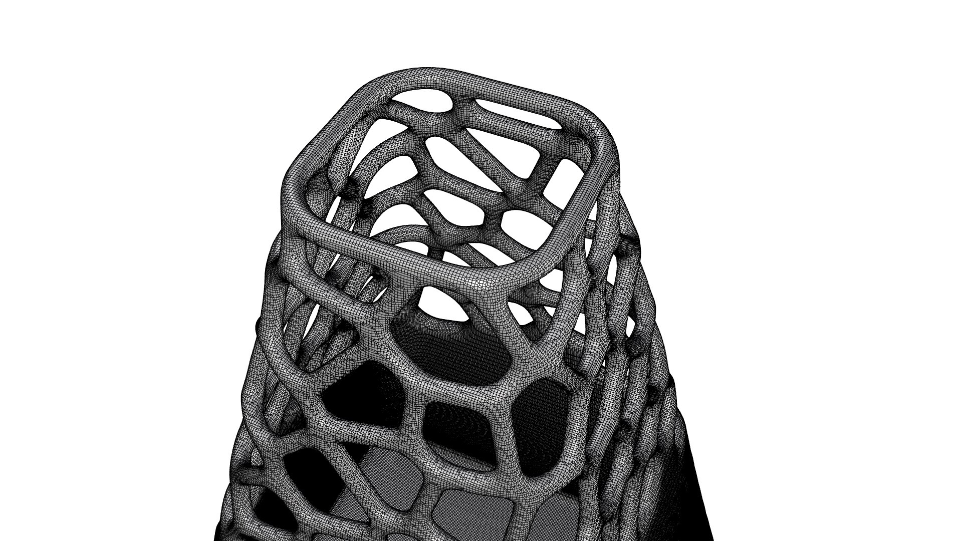 Voronoi Vase Parametric Skeleton 3D Model - TurboSquid 2152393