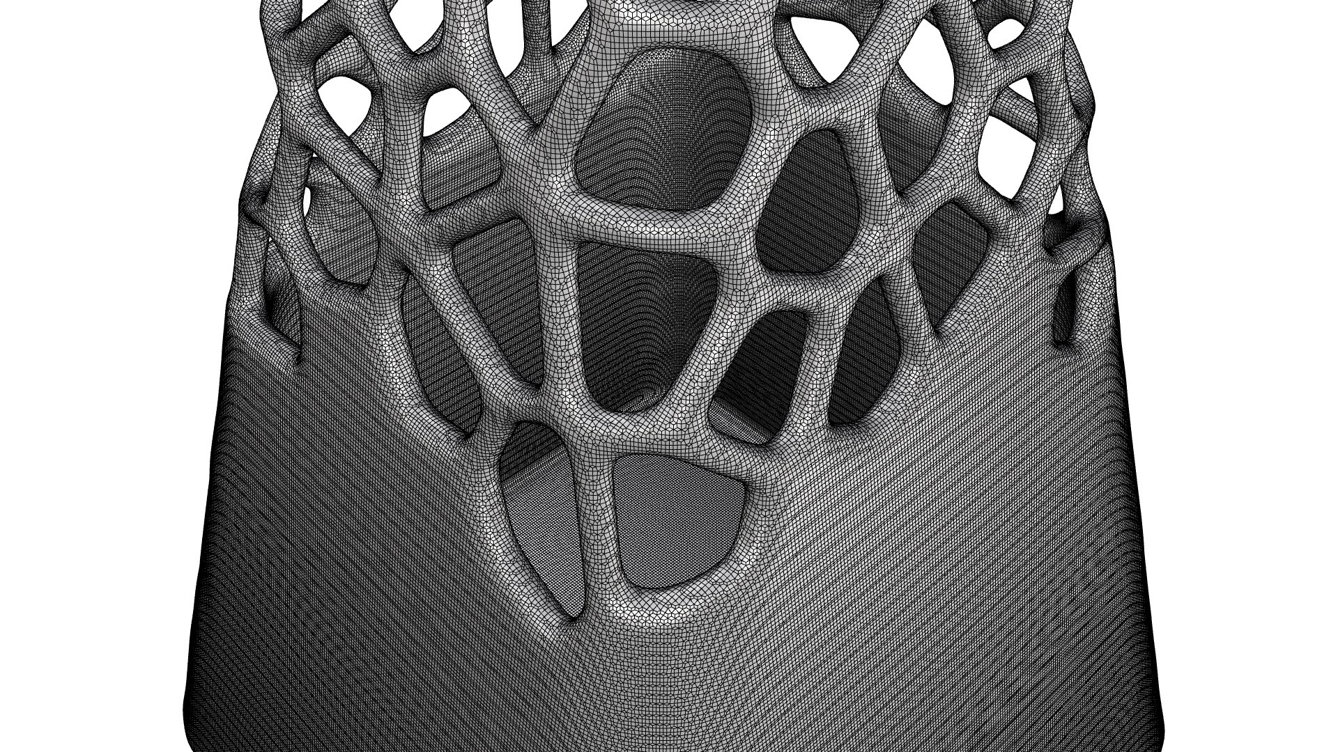 Voronoi Vase Parametric Skeleton 3D Model - TurboSquid 2152393
