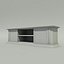3d model toscano 107ptv 01cile tv stand