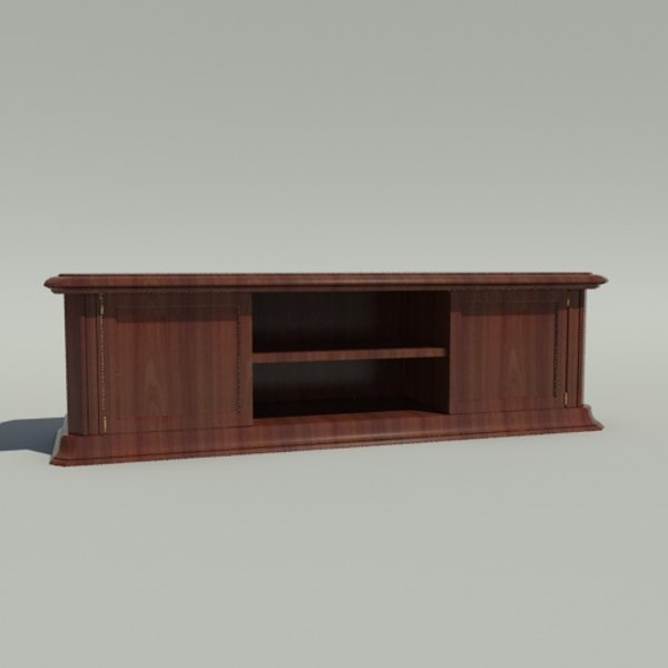 3d model toscano 107ptv 01cile tv stand