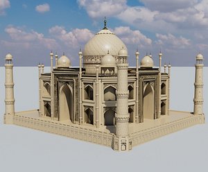 3D Taj Mahal Models - Browse & Download Formats - TurboSquid