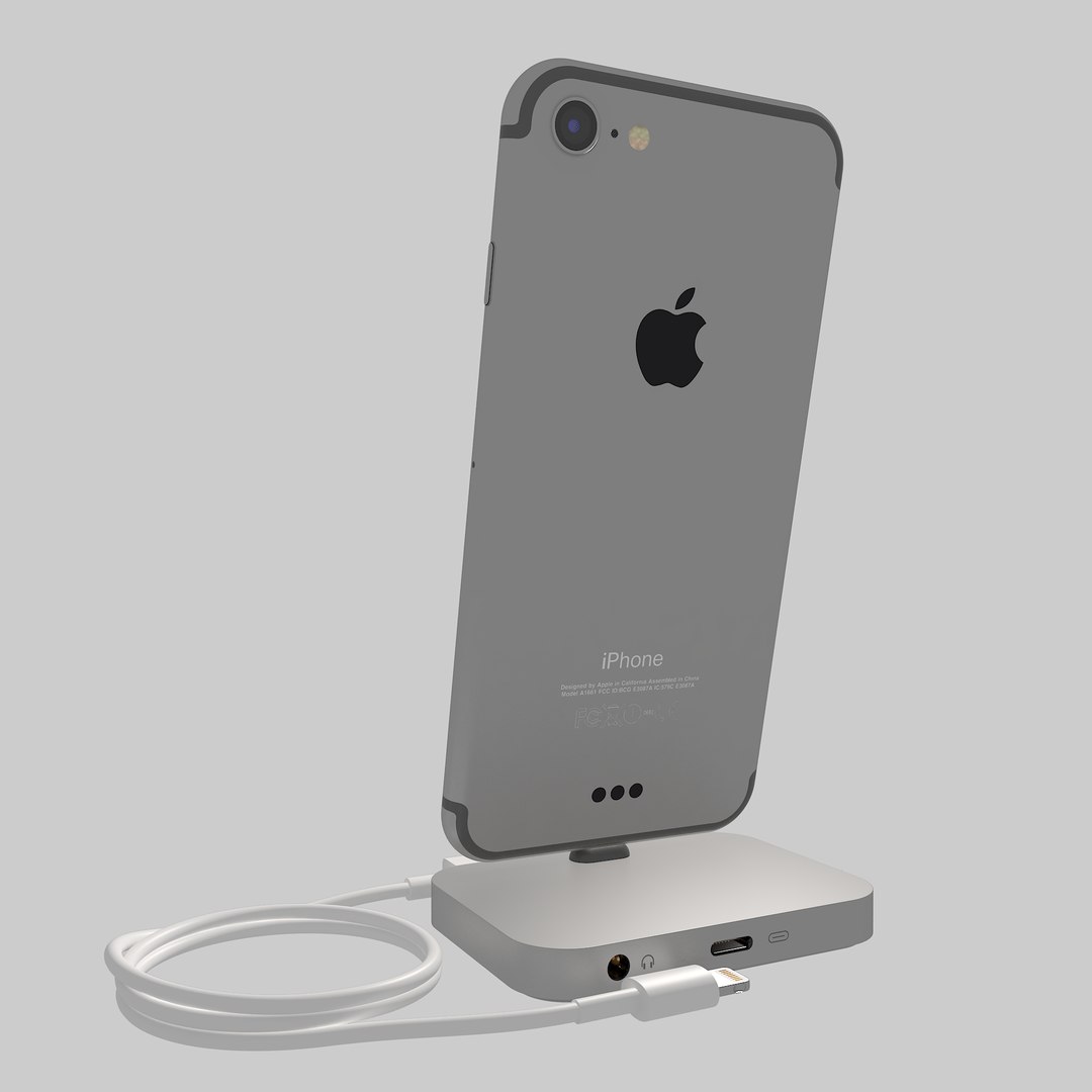 Apple Iphone 7 3D Model - TurboSquid 1194433