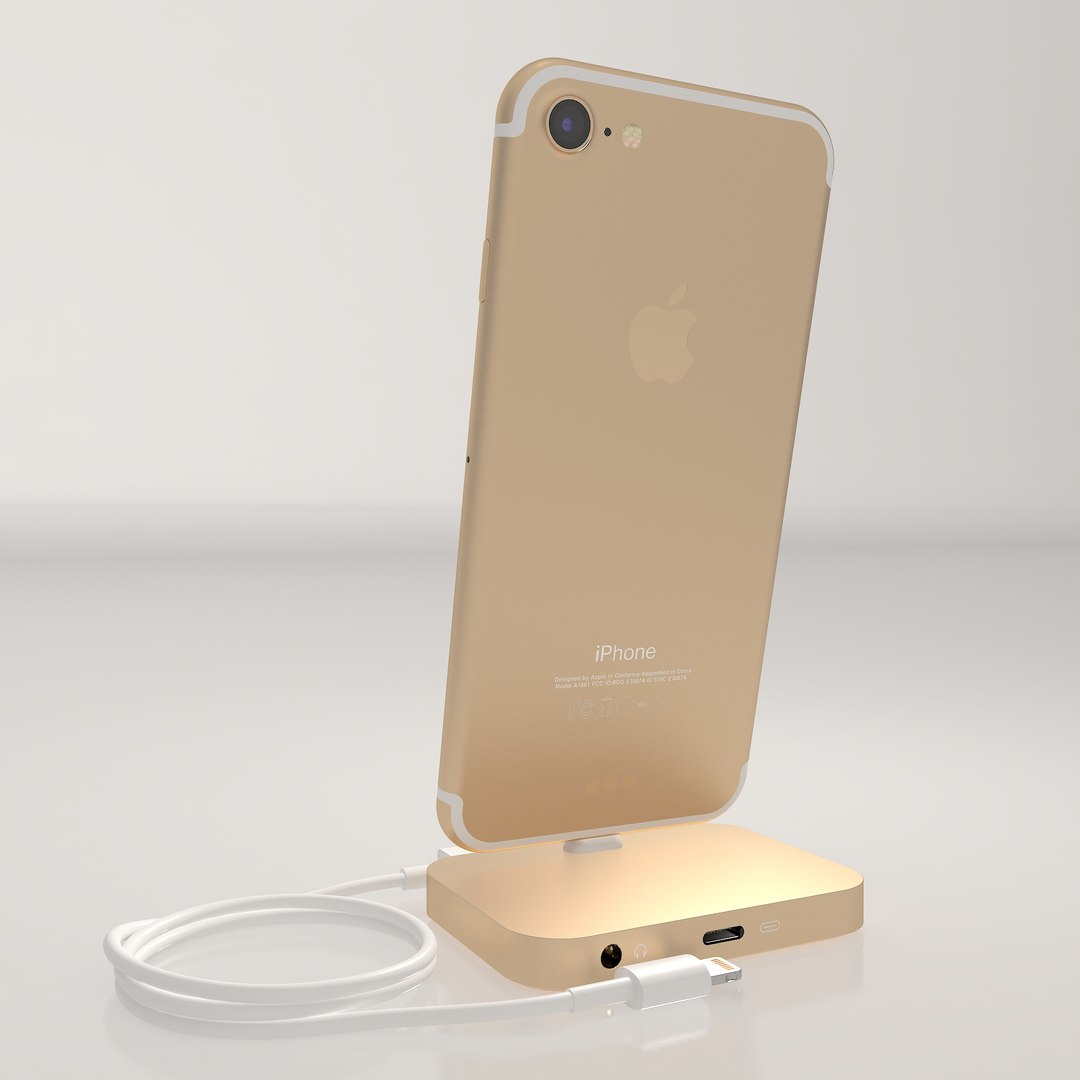Apple Iphone 7 3D Model - TurboSquid 1194433
