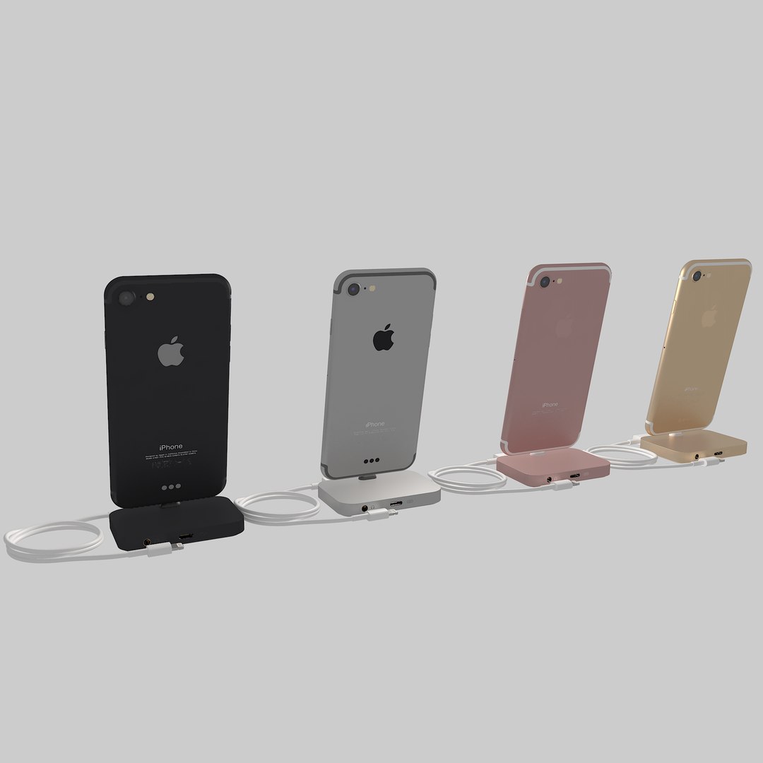 Apple Iphone 7 3D Model - TurboSquid 1194433